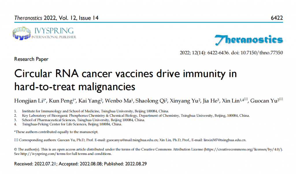 继新冠疫苗后又一circRNA疫苗诞生，环状RNA在未来基因治疗领域潜力巨大！ – circRNA论坛